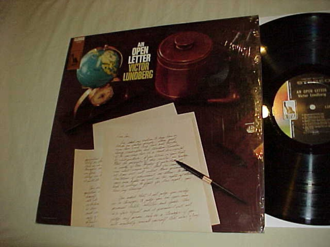 Victor Lundberg an Open Letter 33 Lp Vinyl Album Liberty - Etsy UK