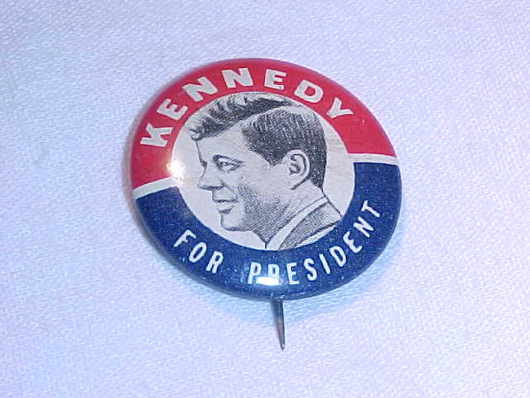 Kennedy for President John F Kennedy JFK Jack Kennedy Political Pinback ...