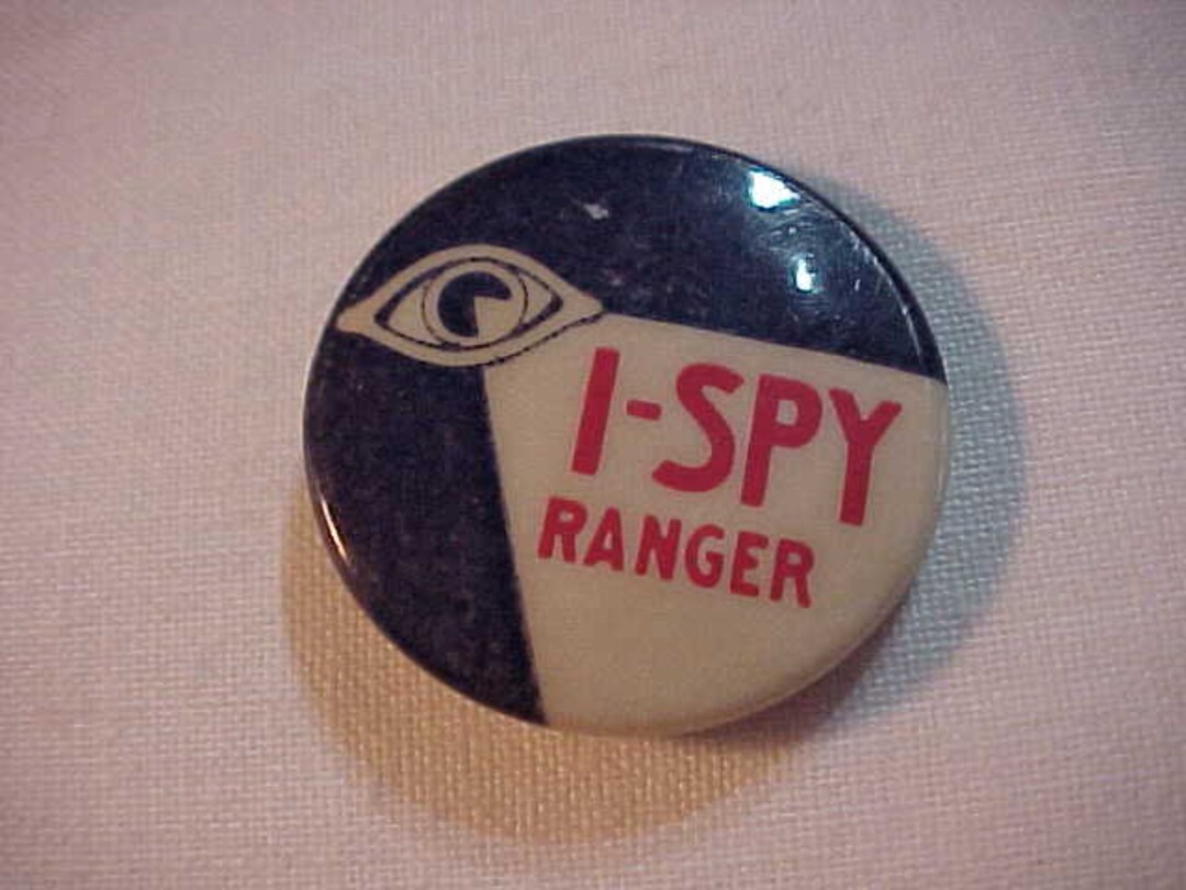 I-spy Ranger Advertising Premium Pin Back Button - Etsy