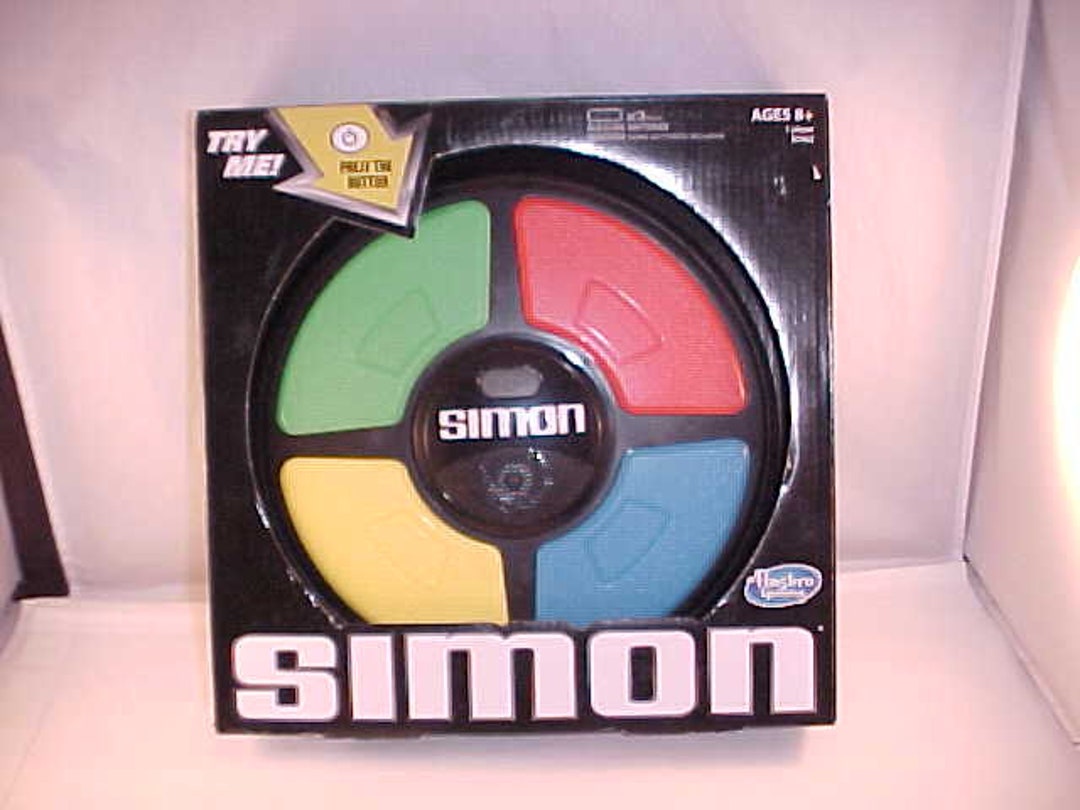 Hasbro Simon Electronic Memory Game Ages 8 in Original Box - Etsy