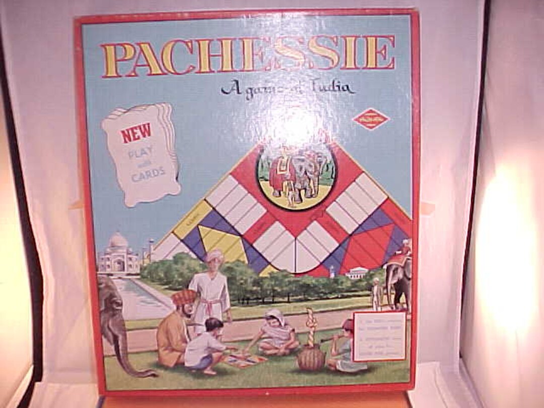 Pachessie-Brettspiel A Game Of India von Warren Built-Rite Games ...