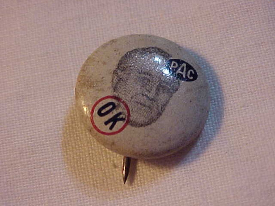 FDR Union Political Action Committee Button 1944 FDR Franklin Delano ...