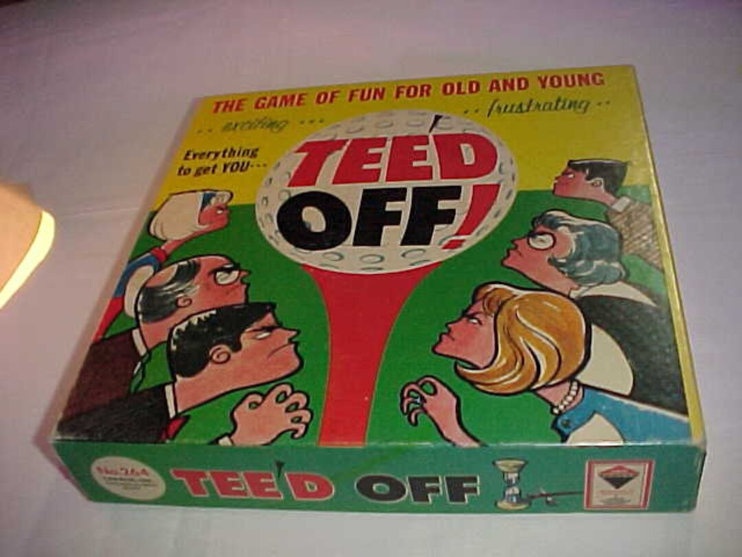 1966 Cadaco N0. 264 Tee'd off Board Game Complete - Etsy