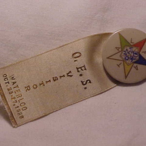 Order of the Eastern Star Ribbon - Etsy
