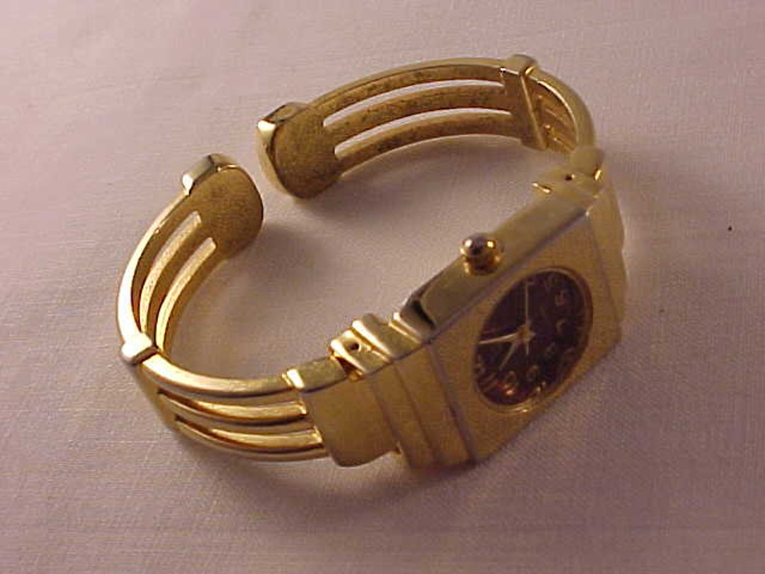 Gold No Boundaries Bracelet Style Wrist Watch Working Condition - Etsy