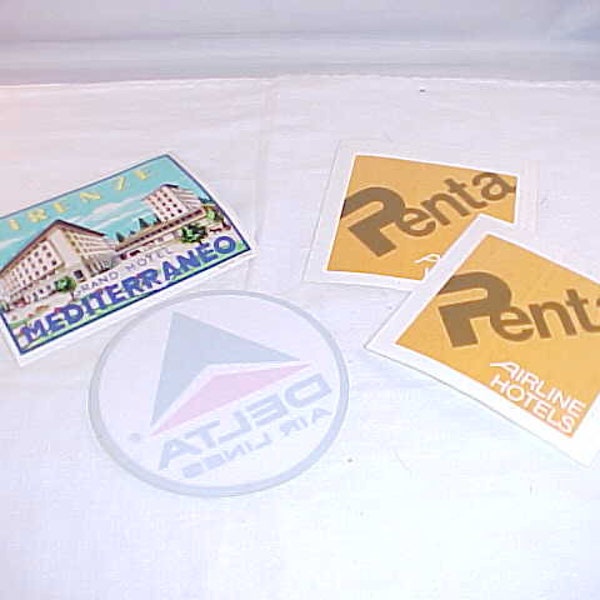 Delta Airline Stickers - Etsy