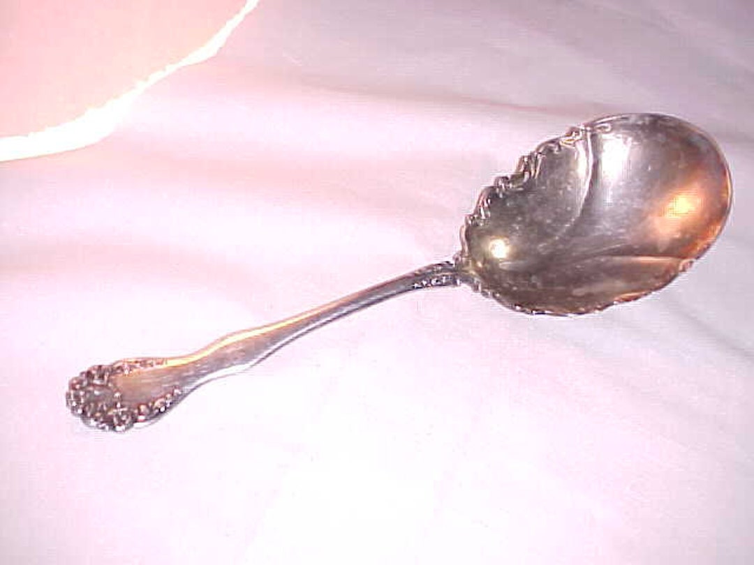 Large 1835 R. Wallace Serving Spoon Silver Plate Flatware - Etsy