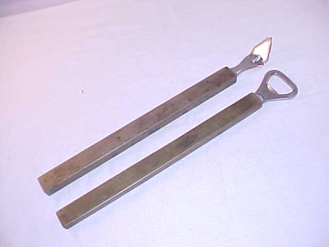 Brass Bar Tool Set Can and Bottle Openers Made in Denmark - Etsy