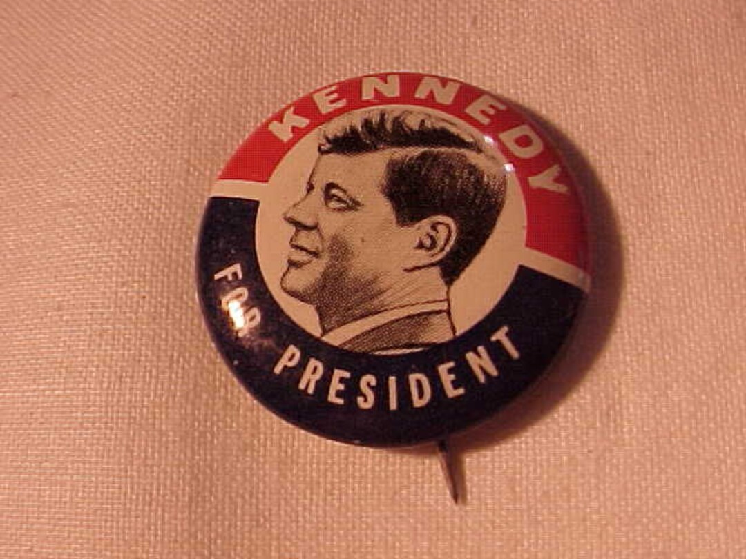 Kennedy for President John F Kennedy JFK Jack Kennedy Political Pinback ...