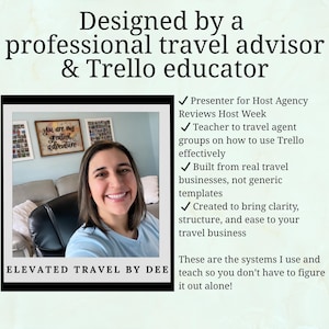 Travel Agent Client Experience Workflow Trello Board | Step-by-step ...