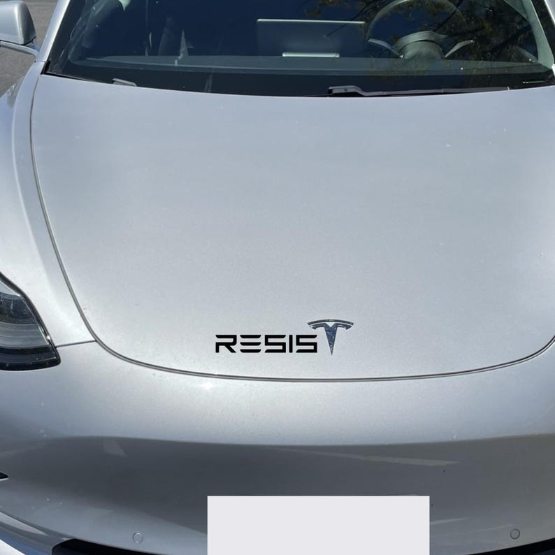 Resist Sticker for Tesla - Use the T-logo . Take a Stand Against Elon ...