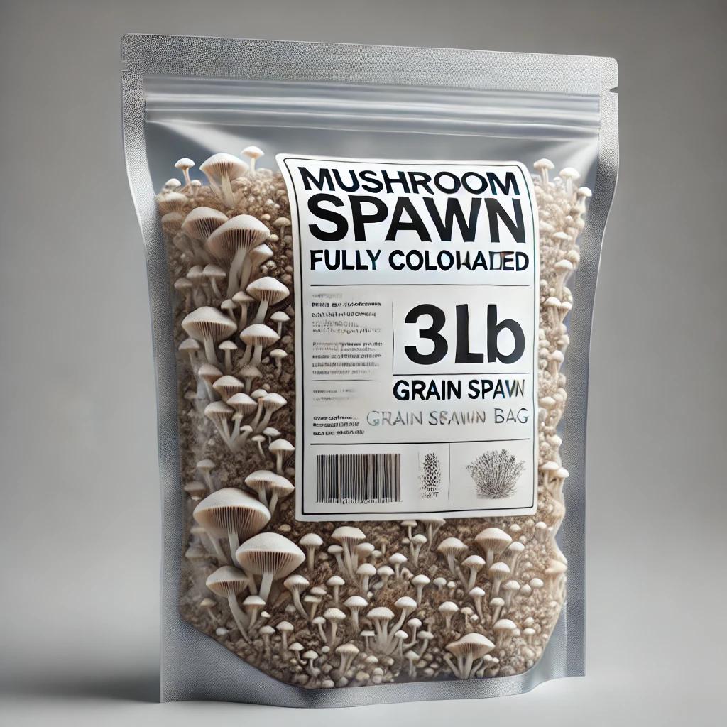 Sakura Pink Oyster Mushroom Spawn – 3lb Bag – Heat-tolerant & Fast ...