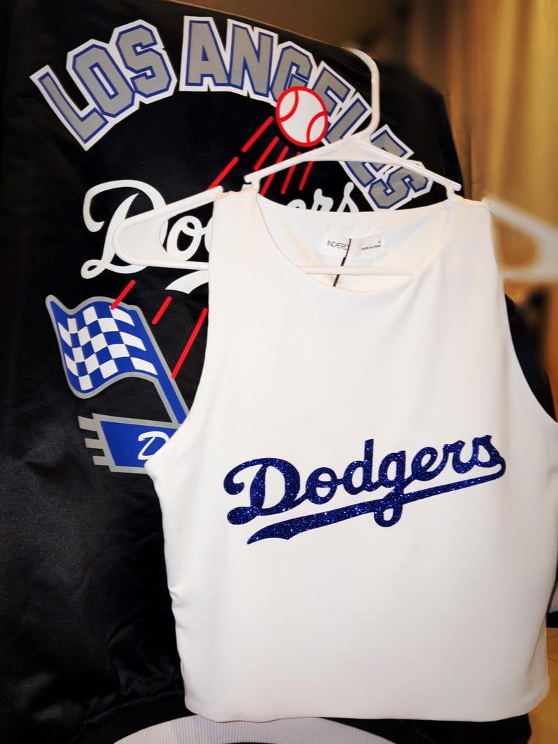Dodgers Tank Top - Etsy