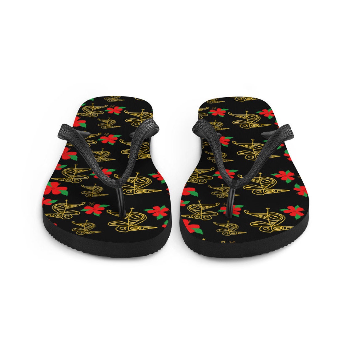 Chancletas Taíno Bird, Wearable Art Flip-flops, Arte Puertorriqueño - Etsy