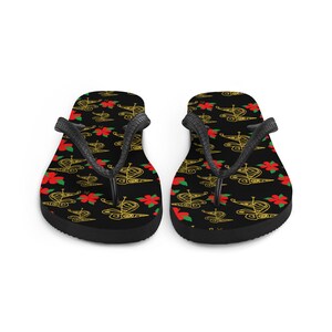 Chancletas Taíno Bird, Wearable Art Flip-flops, Arte Puertorriqueño - Etsy