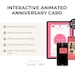 Anniversary Ecard – 3 Page Animated & Interactive Digital Card ...