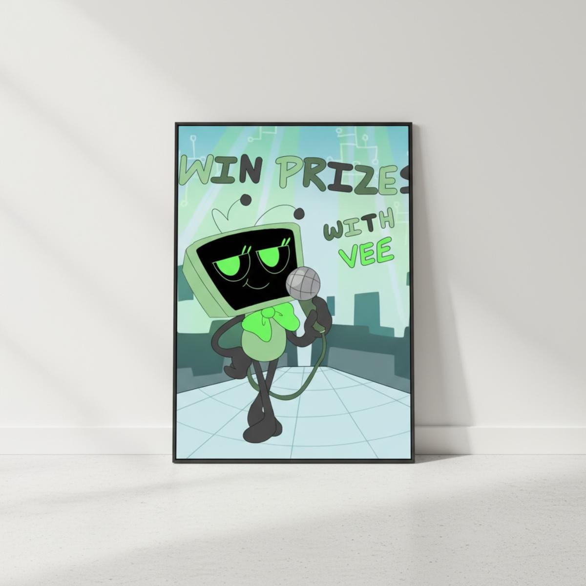 Dandys World Poster Aesthetic Wall Art Decoration Posters Cartoon Print ...