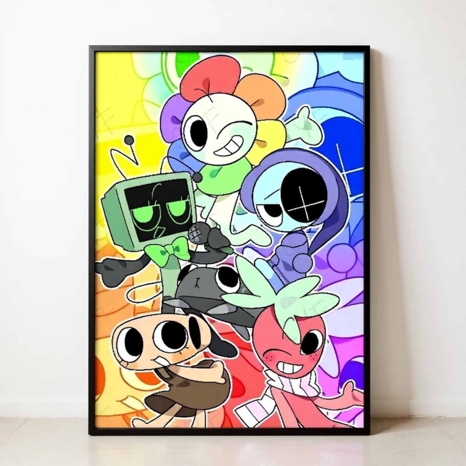 Dandys World Poster Aesthetic Wall Art Decoration Posters Cartoon Print ...
