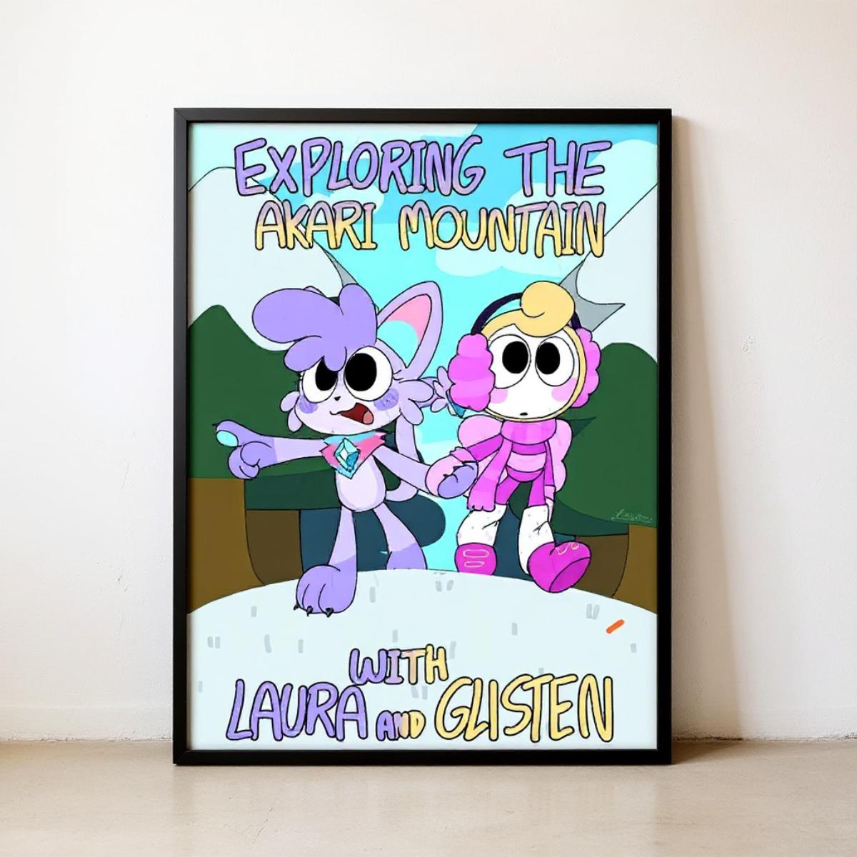 Dandys World Poster Aesthetic Wall Art Decoration Posters Cartoon Print ...