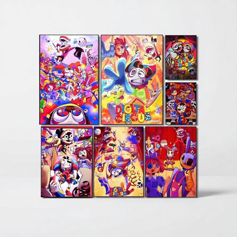 The Amazing Digital Circus Posters - Etsy