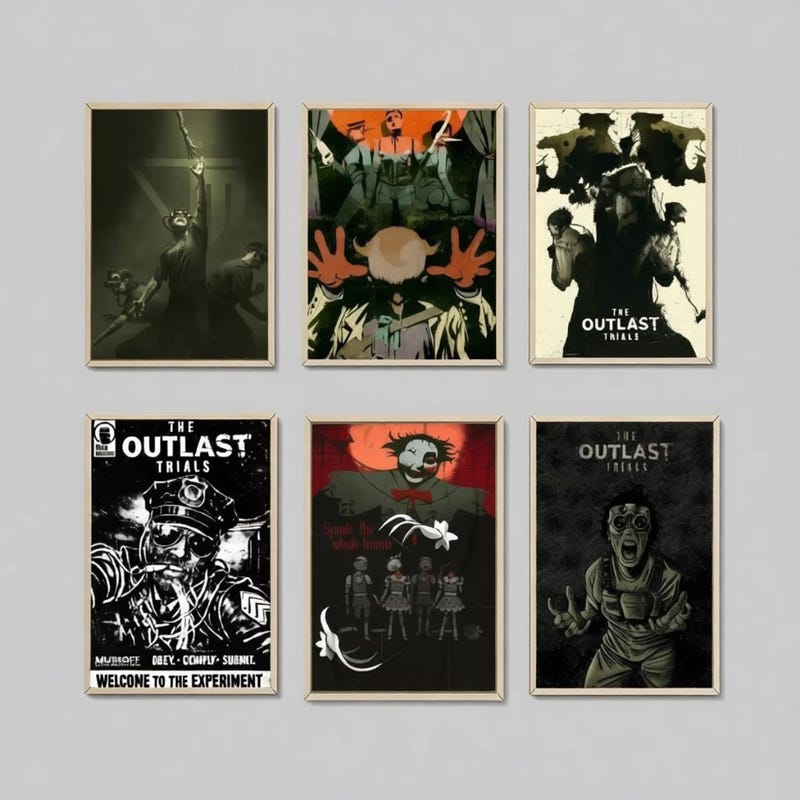 Outlast Trials Poster - Etsy
