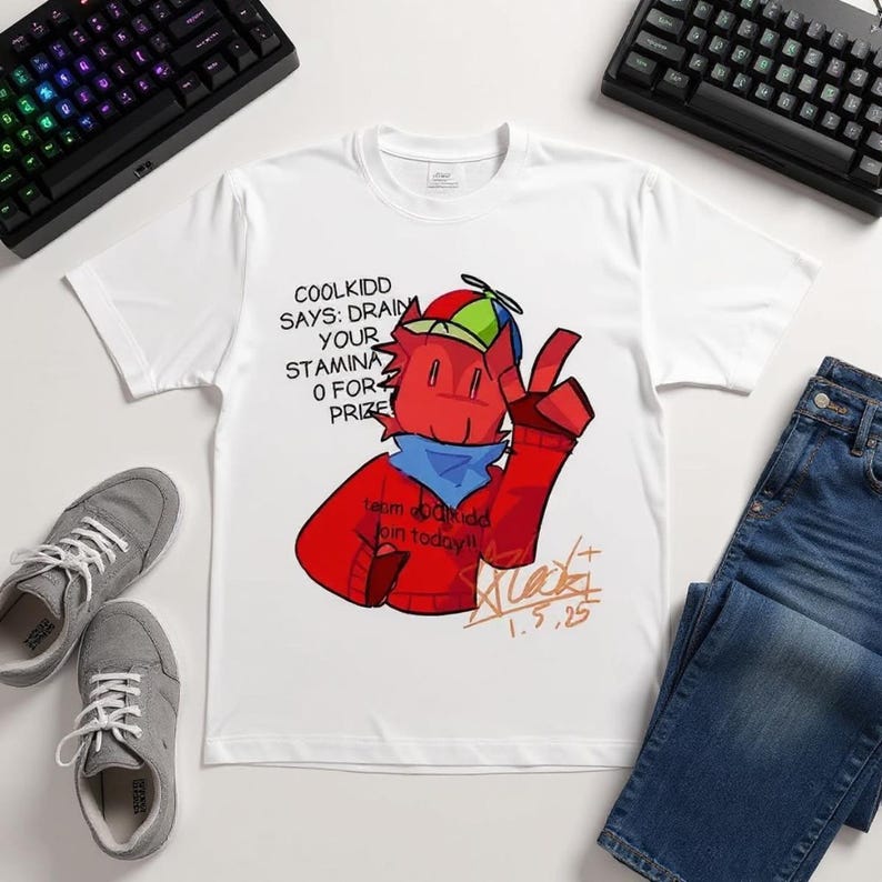 Forsaken Gamer T-shirt: C00lkidd Graphic Print, Loose Fit Tee - Etsy