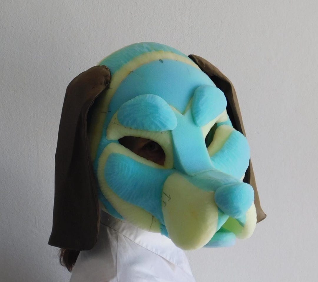 Spaniel Dog Fursuit Head Base – Foam Blank | Ships Worldwide - Etsy