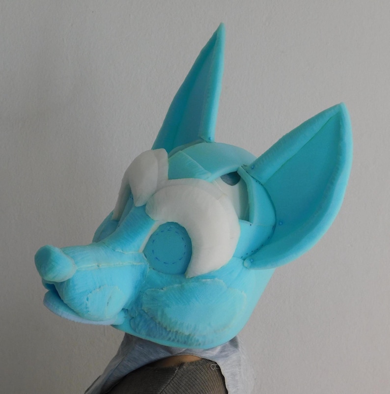 Dog Fursuit Head Base – Foam Blank | Ships Worldwide - Etsy