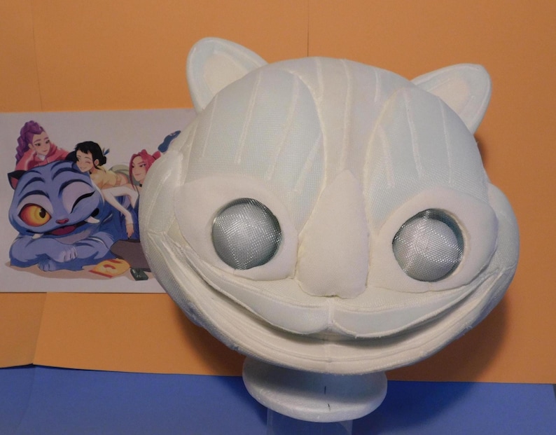 Derpy Tiger Head, Kpop Demon Head, Furry, Foam Base | Ships Worldwide ...