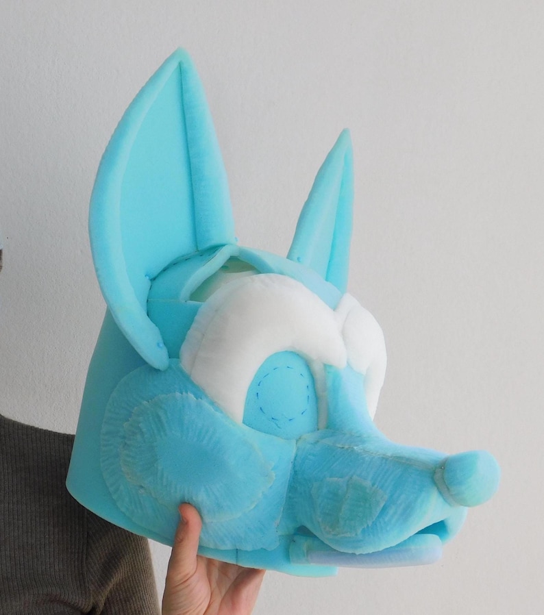 Dog Fursuit Head Base – Foam Blank | Ships Worldwide - Etsy