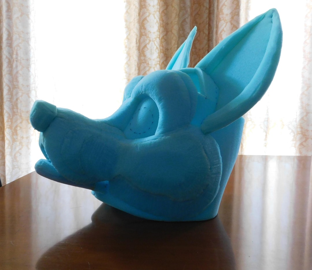 Dog Fursuit Head Base – Foam Blank | Ships Worldwide - Etsy