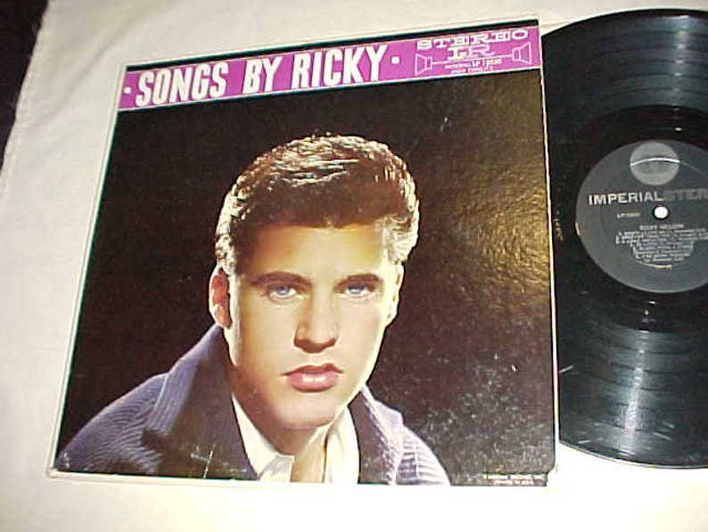 Ricky Nelson 33 Vinyl LP Album Songs by Ricky - Etsy
