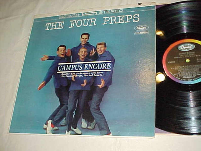 The Four Preps 33 LP Vinyl Record Campus Encore - Etsy UK
