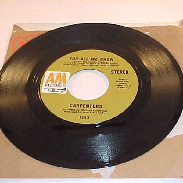 45 Record - Etsy
