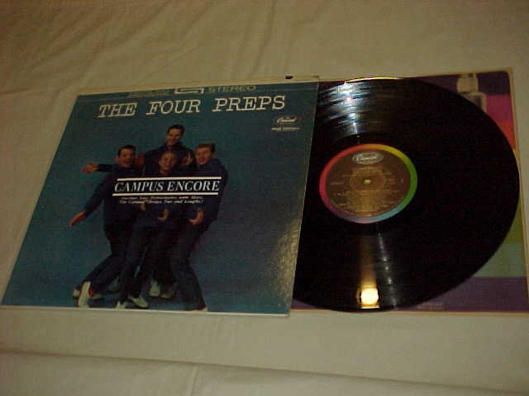 The Four Preps - 33 LP Vinyl Record - Campus Encore - Etsy