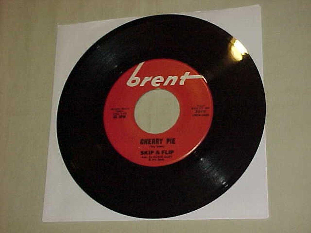 Skip and Flip - 45 Vinyl Record - Cherry Pie / (i'll Quit) Cryin' Over ...