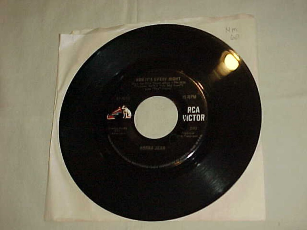 Norma Jean - 45 Vinyl Record - Now It's Every Night / Jackson Ain't A ...