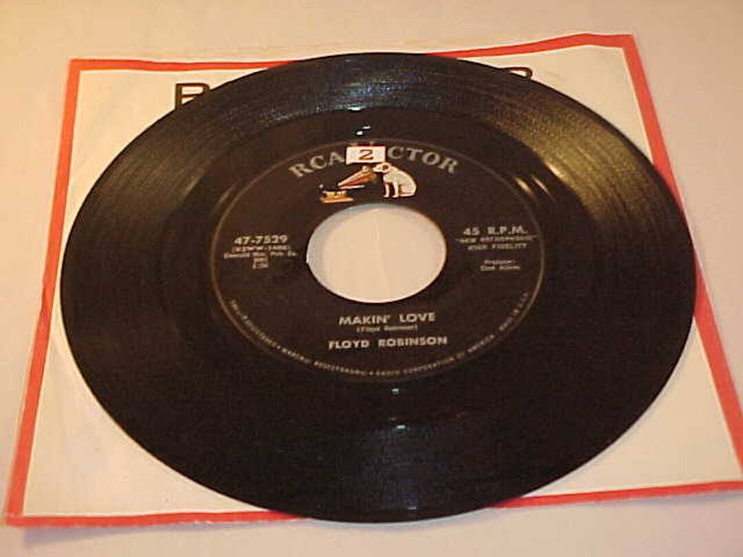 Floyd Robinson 45 Vinyl Record - Makin Love / My Girl - Etsy