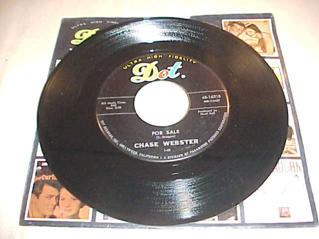 Chase Webster - 45 Vinyl Record - for Sale / the Patty Cake - Etsy