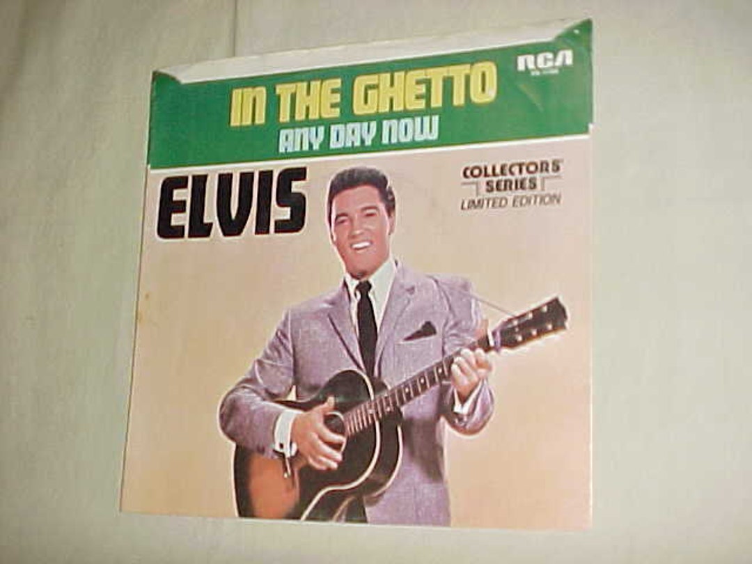 Elvis Presley 45 Vinyl Record Picture Sleeve Only In The Etsy