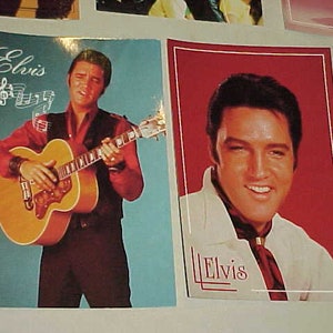 5 Elvis Presley Postcards - Etsy