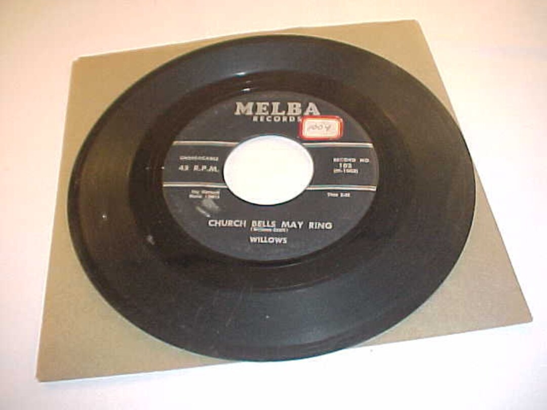 Willows - 45 Vinyl Record - Church Bells May Ring / Baby Tell Me - Etsy