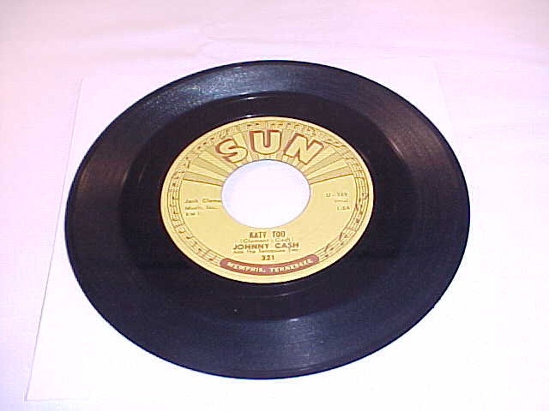 Johnny Cash and the Tennessee Two - 45 Vinyl Record - Katy Too / I ...