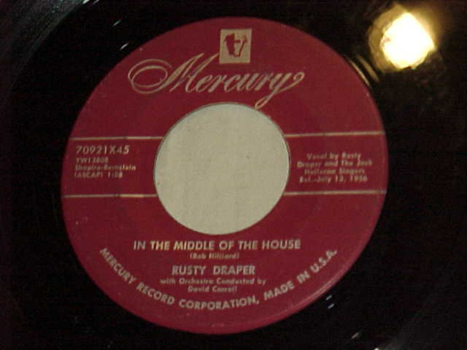 Rusty Draper 45 Vinyl Record Pink Cadillac / in the Middle - Etsy