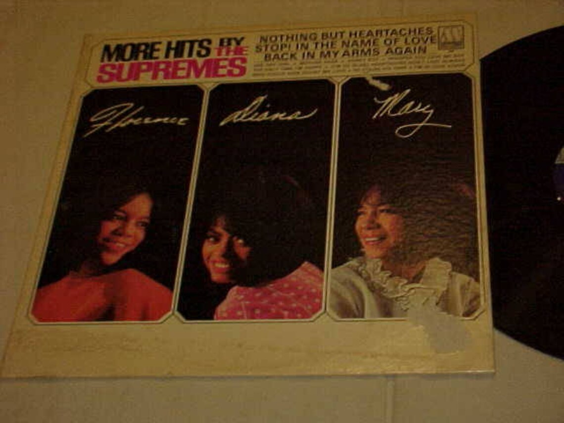 The Supremes 33 LP More Hits by the Supremes | Etsy