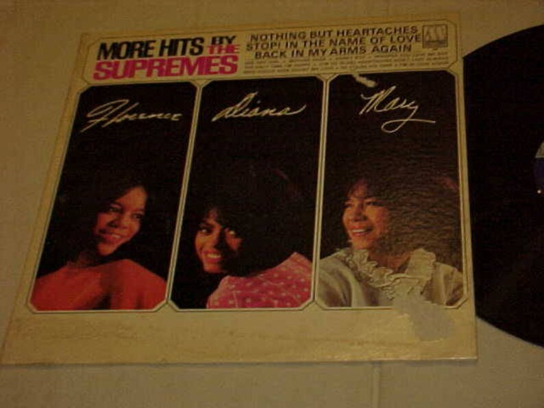 The Supremes 33 LP More Hits by the Supremes | Etsy