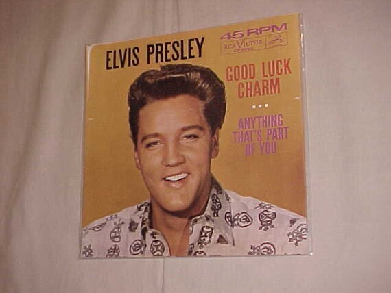 Elvis Presley 45 Vinyl Record Picture Sleeve ONLY Good | Etsy