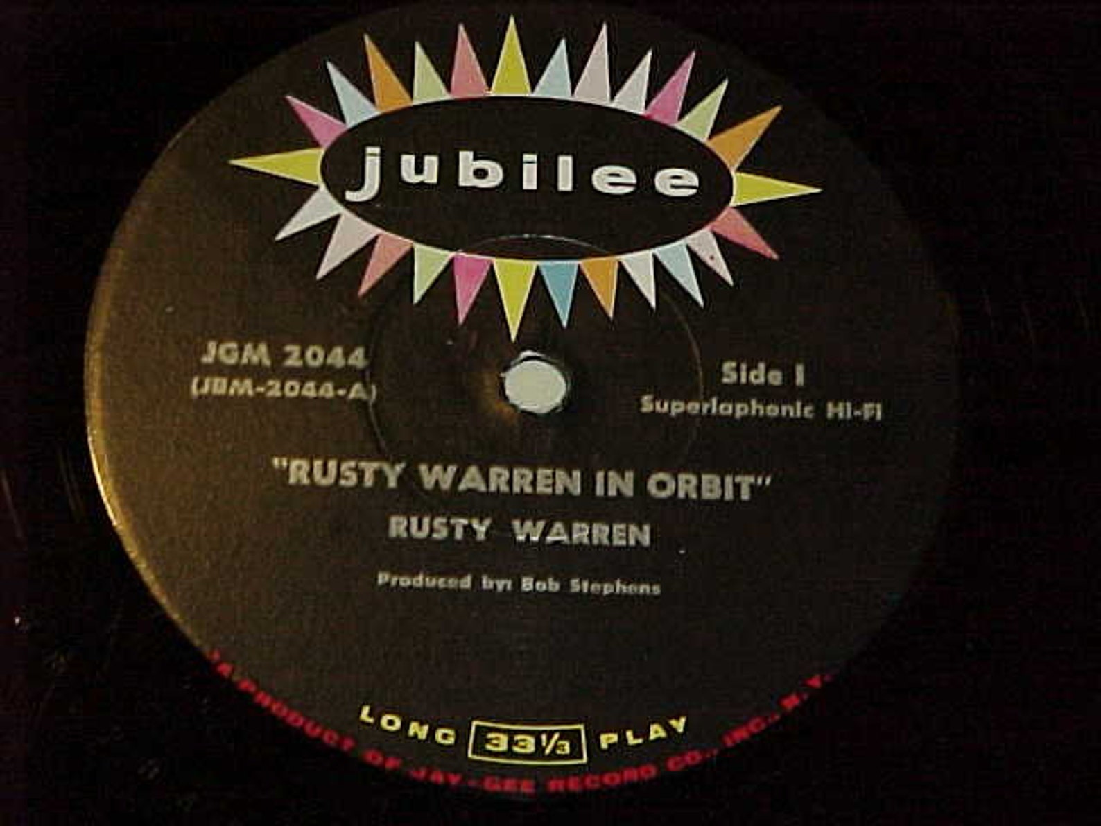 Rusty Warren 33 LP Vinyl Record in Orbit | Etsy