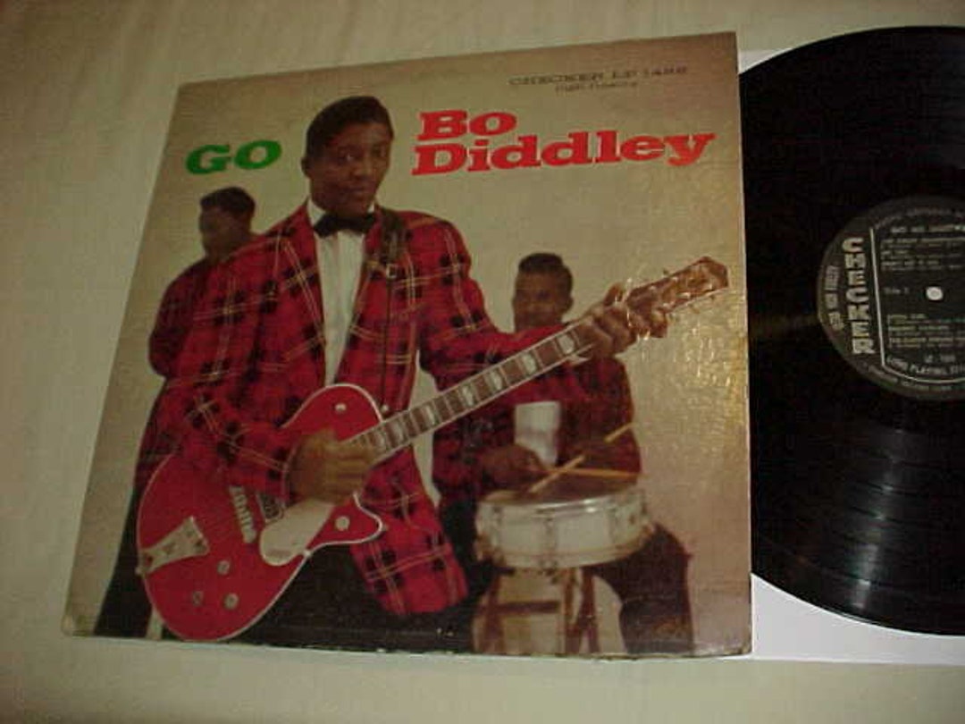 Bo Diddley - 33 LP Vinyl Album - Go Bo Diddley - Checker Records - Etsy