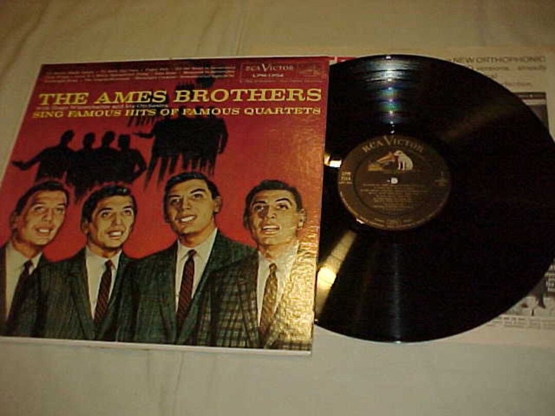 The Ames Brothers - 33 LP Vinyl Album - Sing Famous Hits of Famous ...
